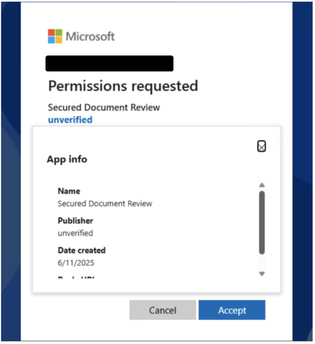 Microsoft OAuthアプリを偽装したMFAフィッシング | Proofpoint JP